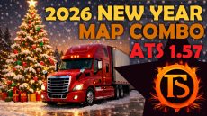 Big Map Combo for ATS 1.57 (New Year Edition) with 20 Maps – December ...