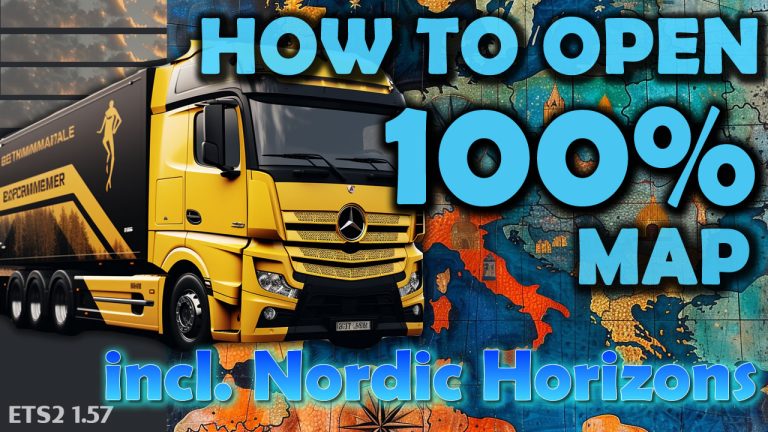 [Guide] ETS2 1.57 – 100% Explored map with all DLC (with Nordic ...
