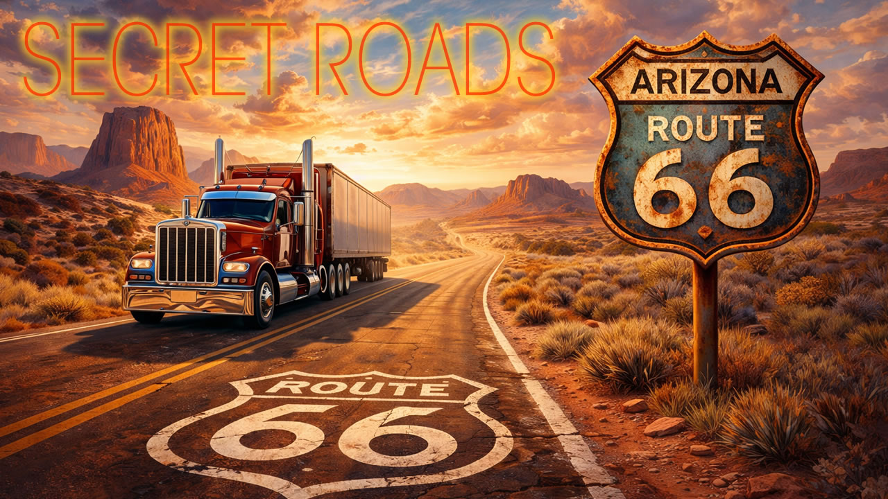 New ATS secret roads and Route 66 Rework – Trucksim Top